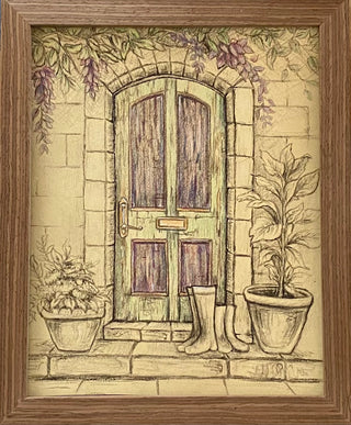 drawing door