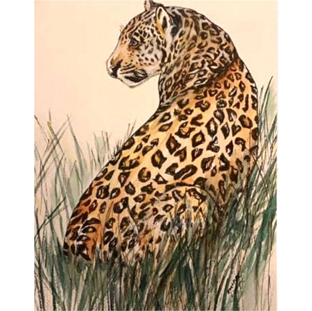 Leopard - Watercolour | Instructor: Vera – Artists Palette Durham