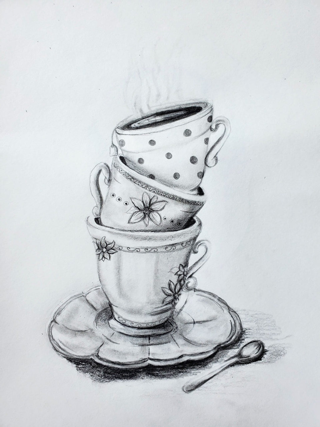 Tea Time - Drawing | Instructor: Karin – Artists Palette Durham