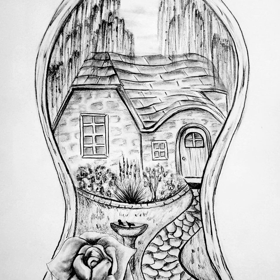 Peeking Through Keyhole - HB Pencil Drawing | Instructor: Karin ...