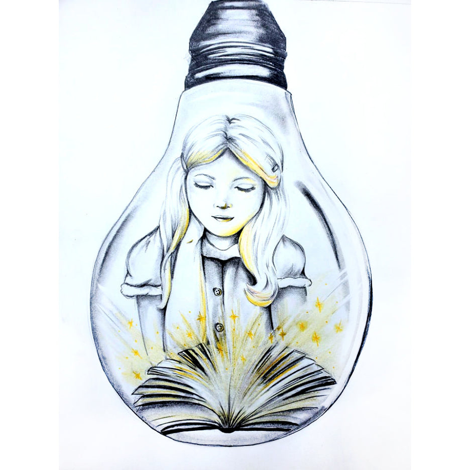 The Magic of Reading - Drawing | Instructor: Karin – Artists Palette Durham